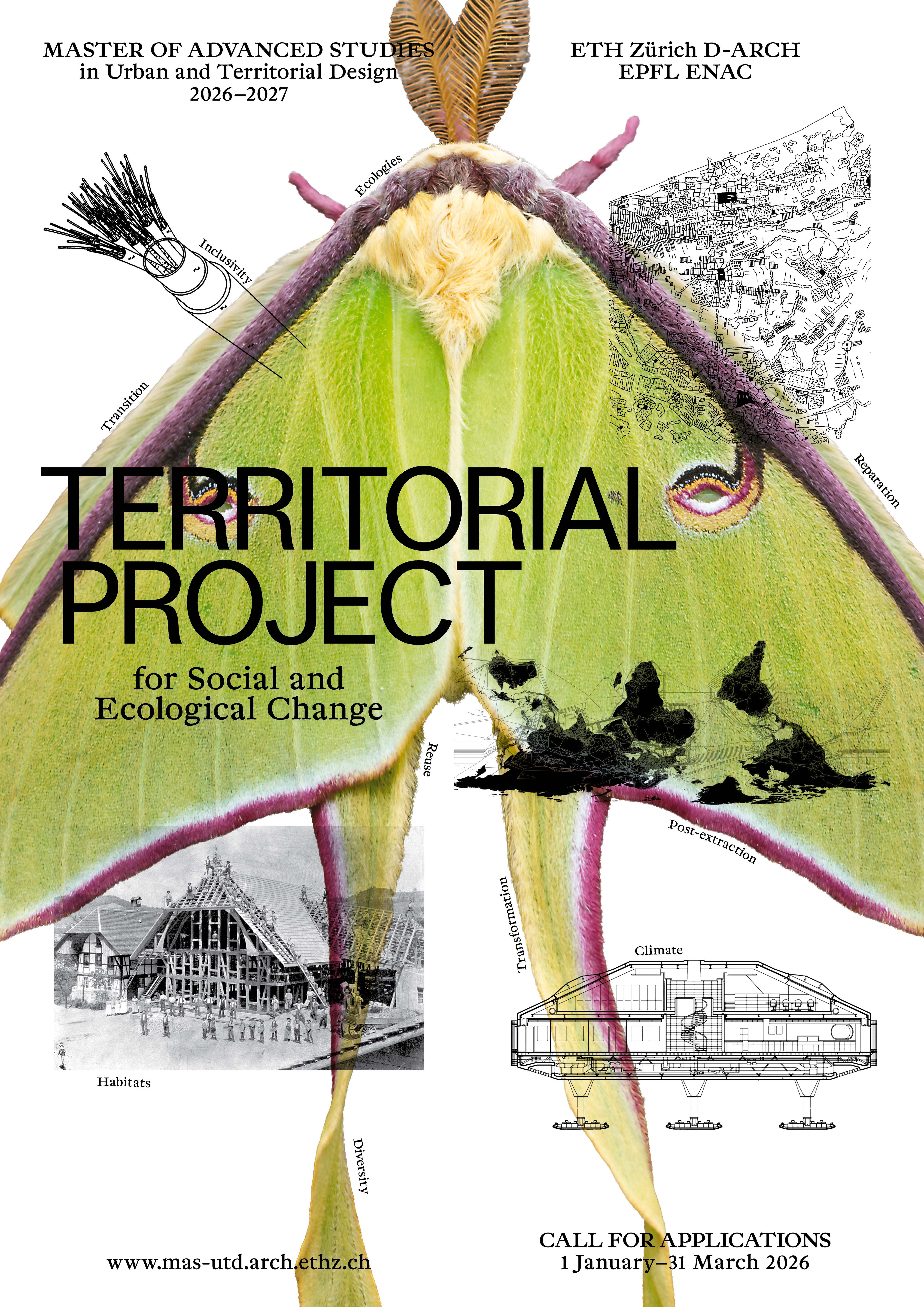 MAS UTD: MAS in Urban and Territorial Design Information Event 2026-2027